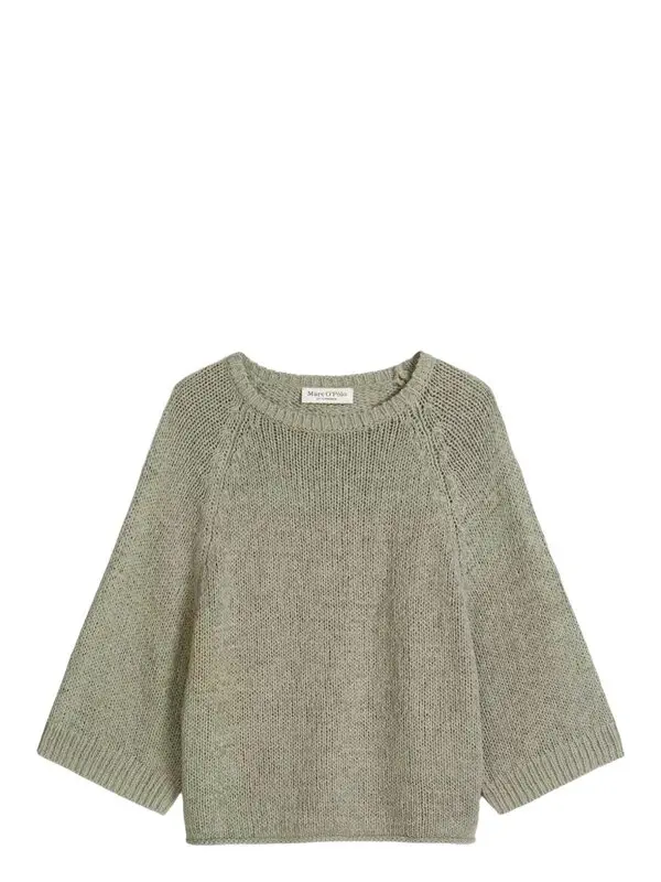 Marc O'polo Wide-sleeved Sweater - Green