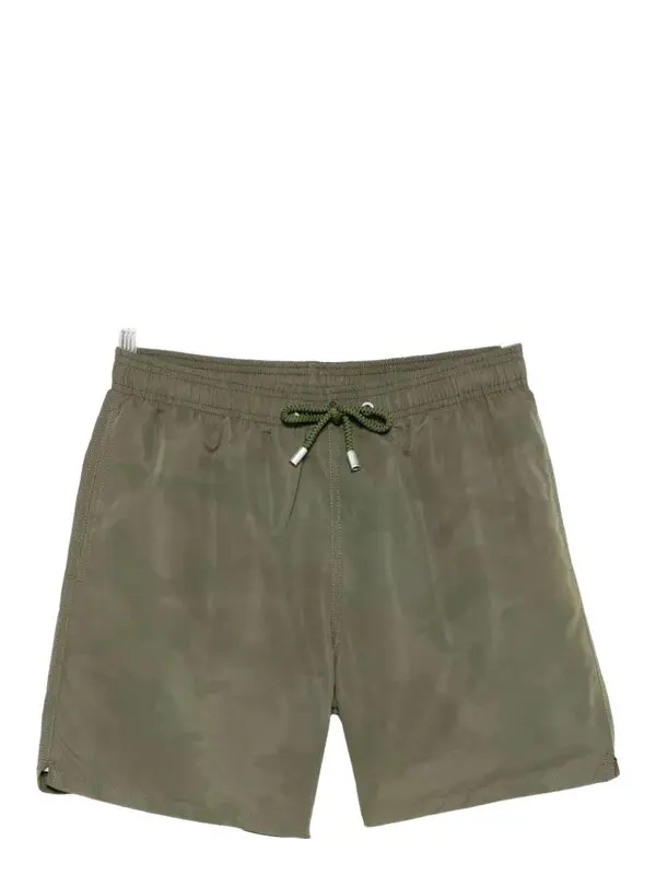 MC2 SAINT BARTH Drawstring Camouflage Swim Shorts - Green