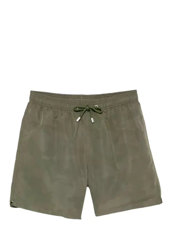 MC2 SAINT BARTH Drawstring Camouflage Swim Shorts - Green