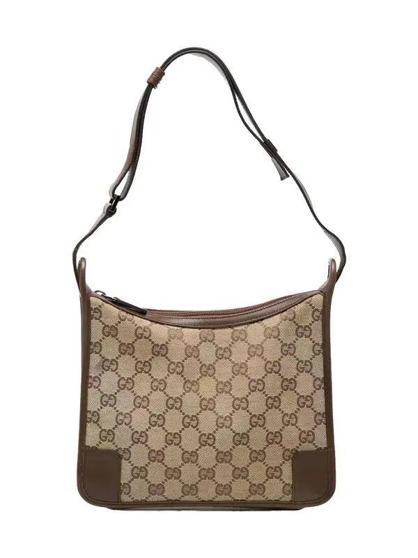 Gucci Gg Canvas Shoulder Bag - Neutrals