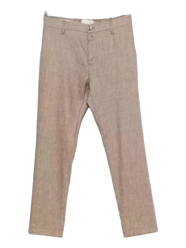 Jacob Cohen Buttoned Trousers - Brown