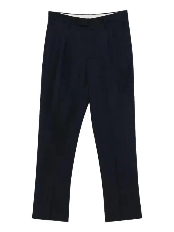 JACOB COHЁN Lucas Pleated Trousers - Blue
