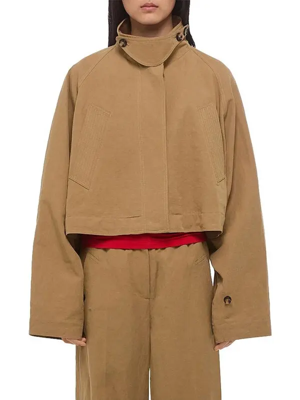 Helmut Lang Cropped Coat - Trench