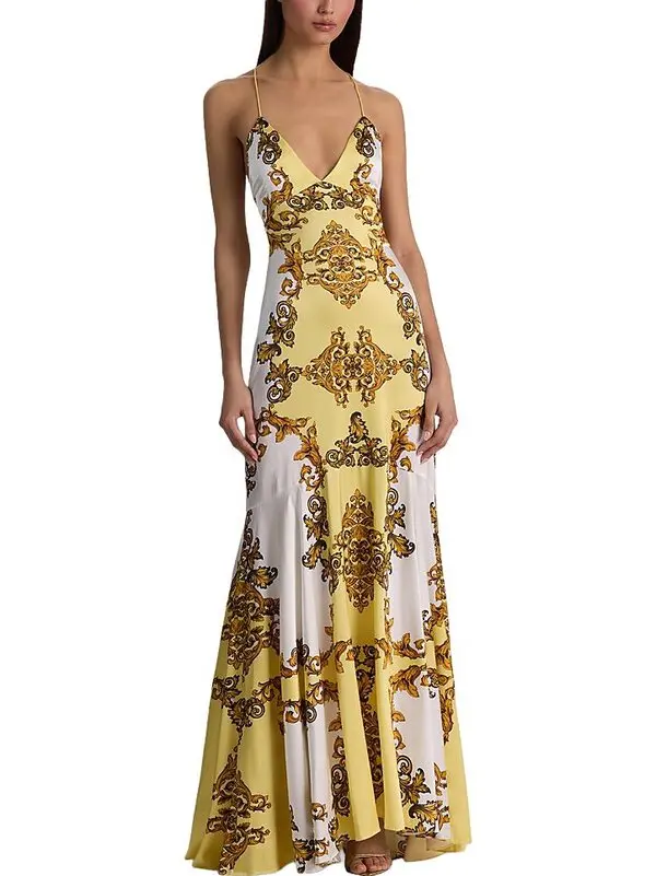Alice + Olivia Milta Maxi Dress - Golden Coast