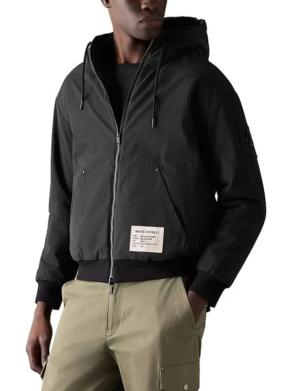 Moose Knuckles Roland Reversible Bunny Jacket - Black