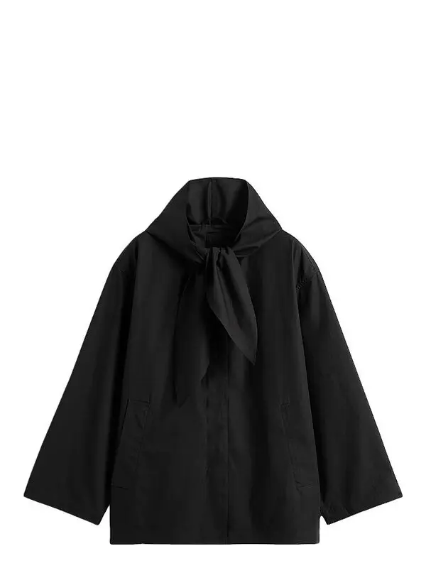 TOTEME Technical Scarf Jacket - Black