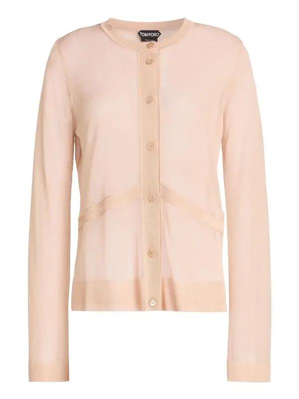 TOM FORD Knitted Cardigan - Blush