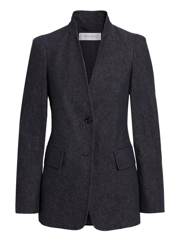 Max Mara Beatrice Denim Blazer - Dark Denim
