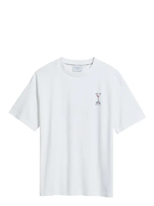 PERCIVAL Rossi Martini Oversize Graphic T-shirt - White