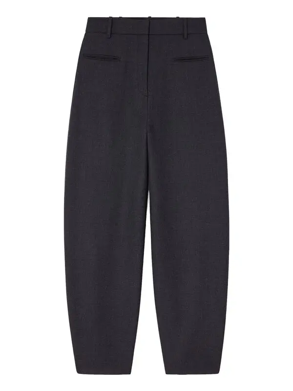 GANNI Wool Suiting Pants - Mixed