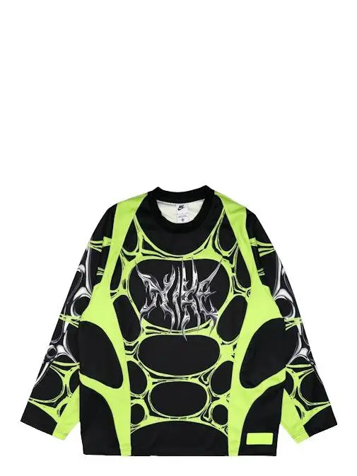Nike Project F.r.o.g. Jelly Cage Jersey - Black/volt Ice Top