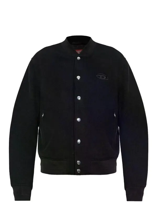 DIESEL® Button-up Jacket - Black