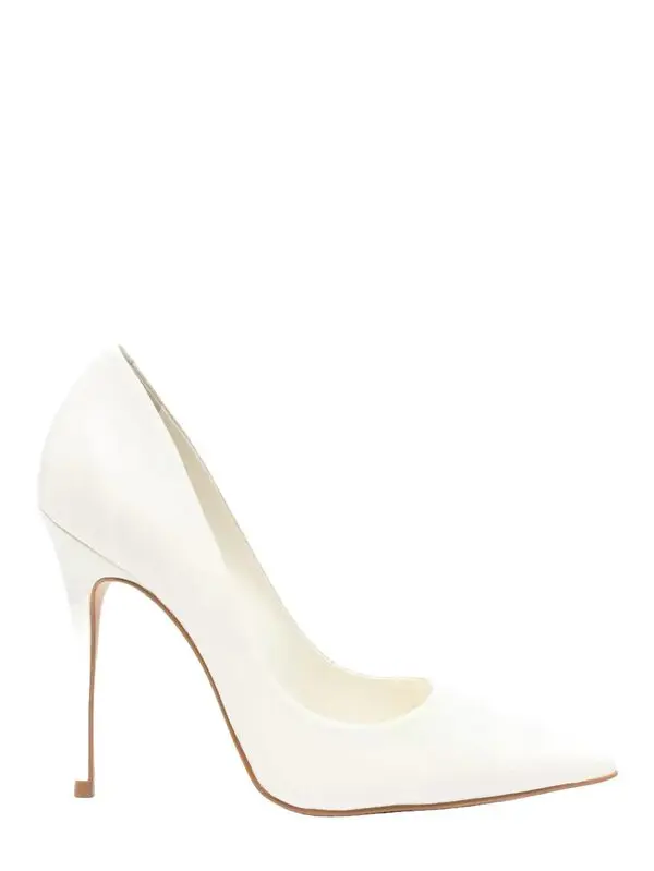 ANDREA CARRANO Pointed-toe Stiletto Pumps - Neutrals