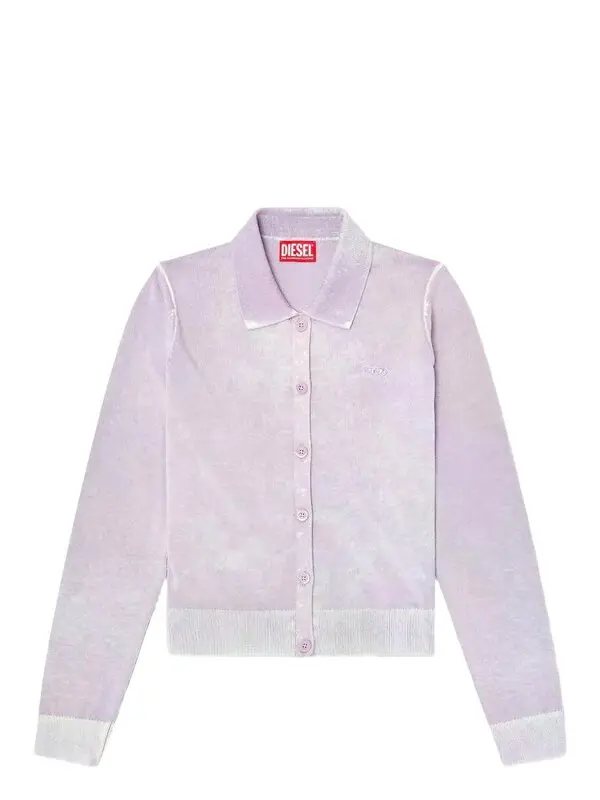 DIESEL® Buttoned Cardigan - Lavender