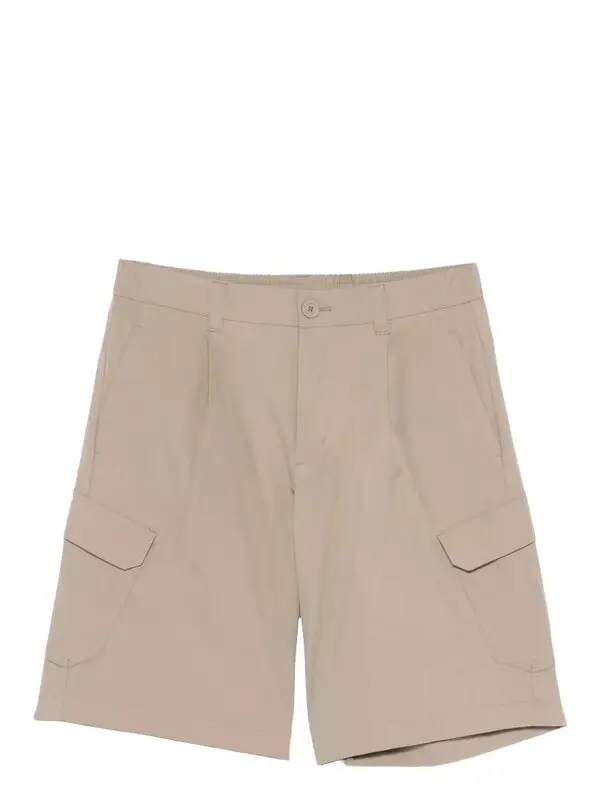 Herno Front Pocket Shorts - Neutrals