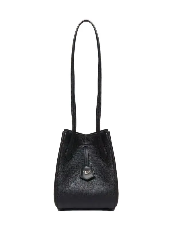 Fendi Mini Origami Tote Bag - Black