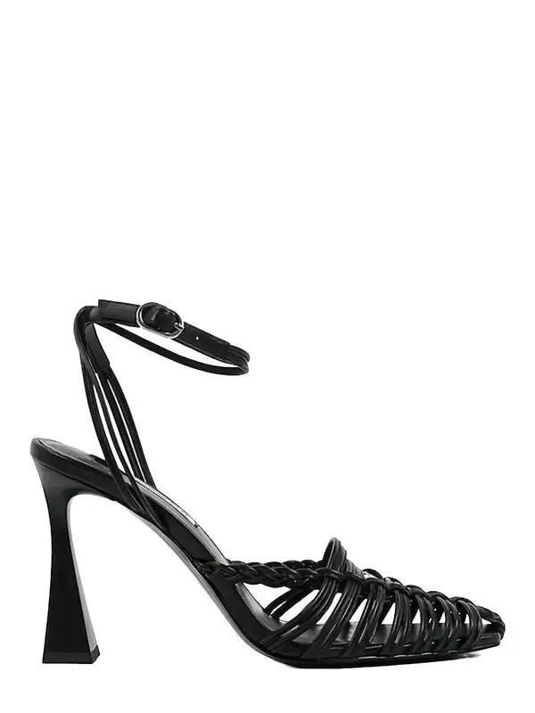 Karl Lagerfeld Braided Strap Pumps - Black