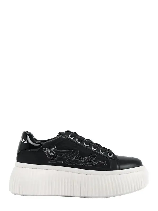 Karl Lagerfeld Platform Sneakers - Black