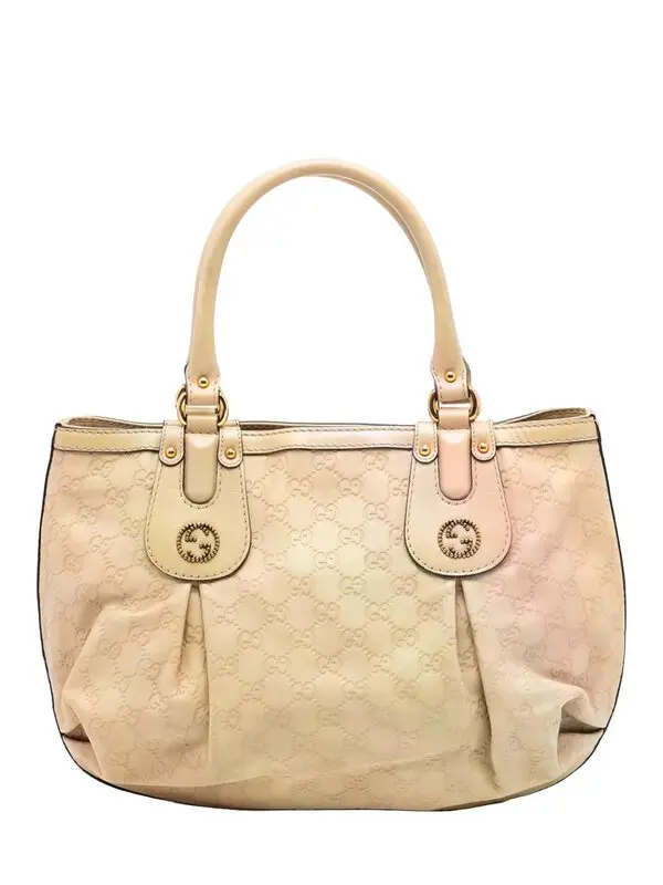 Gucci Sima Scarlett Tote - Neutrals
