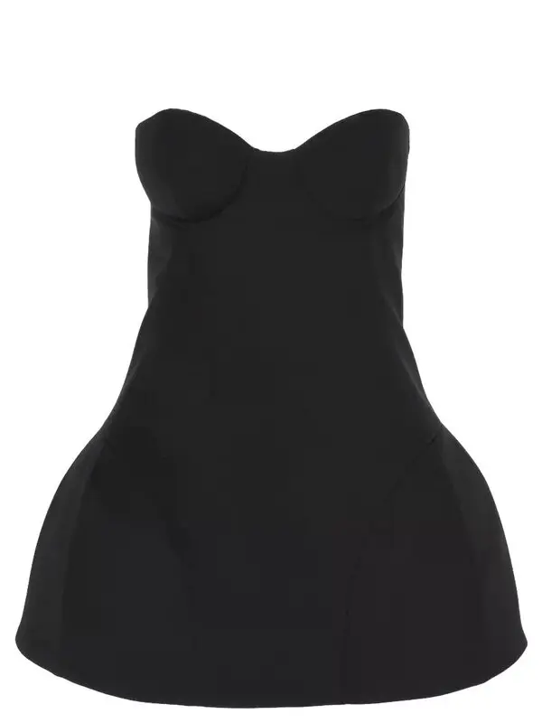 Giuseppe Di Morabito Strapless Mini Dress - Black