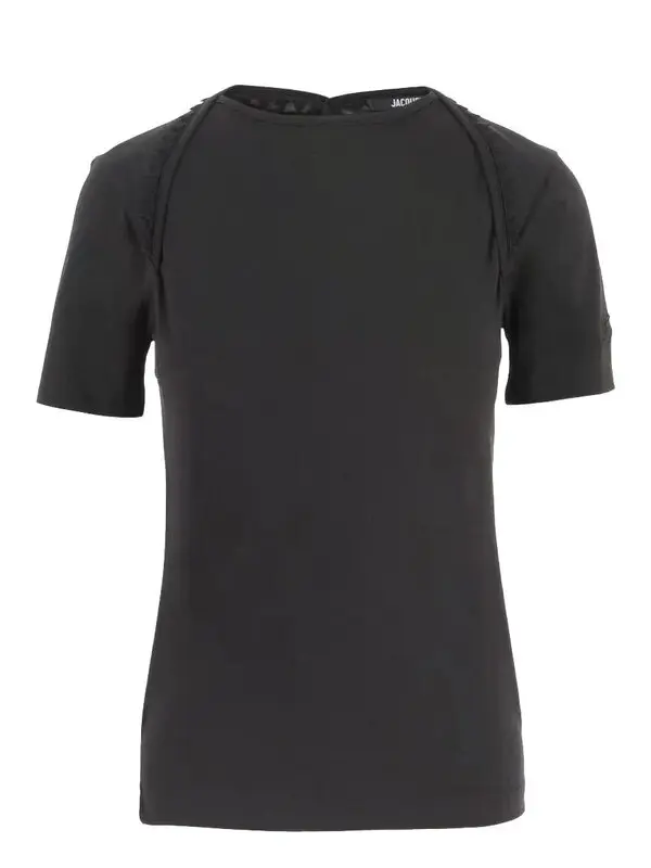 Jacquemus Short-sleeve T-shirt - Black