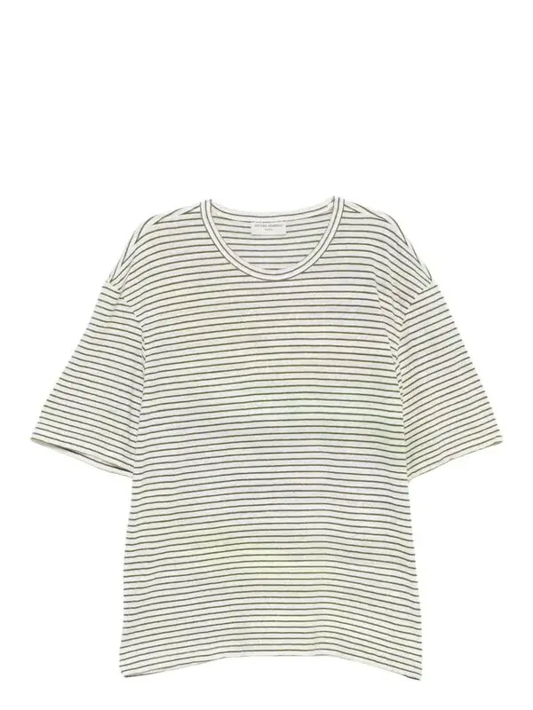Officine Générale Striped T-shirt - Neutrals