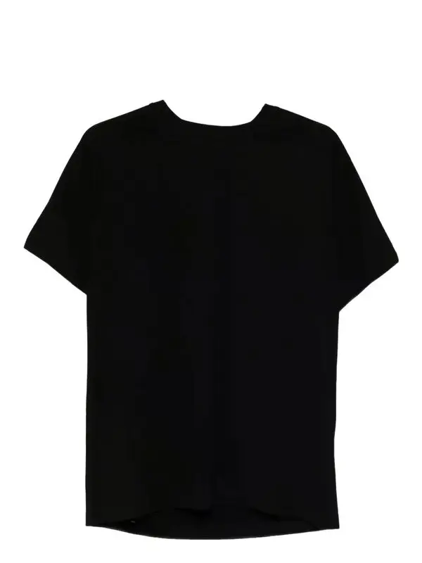 Versace Logo-detail T-shirt - Black