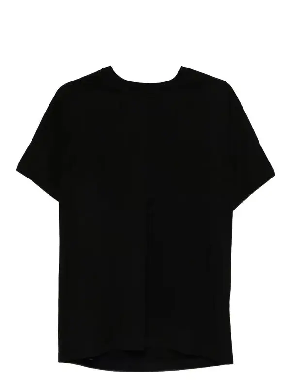 Versace Logo-detail T-shirt - Black