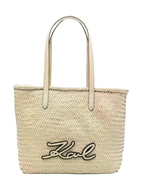 Karl Lagerfeld Top-handle Tote Bag - Neutrals