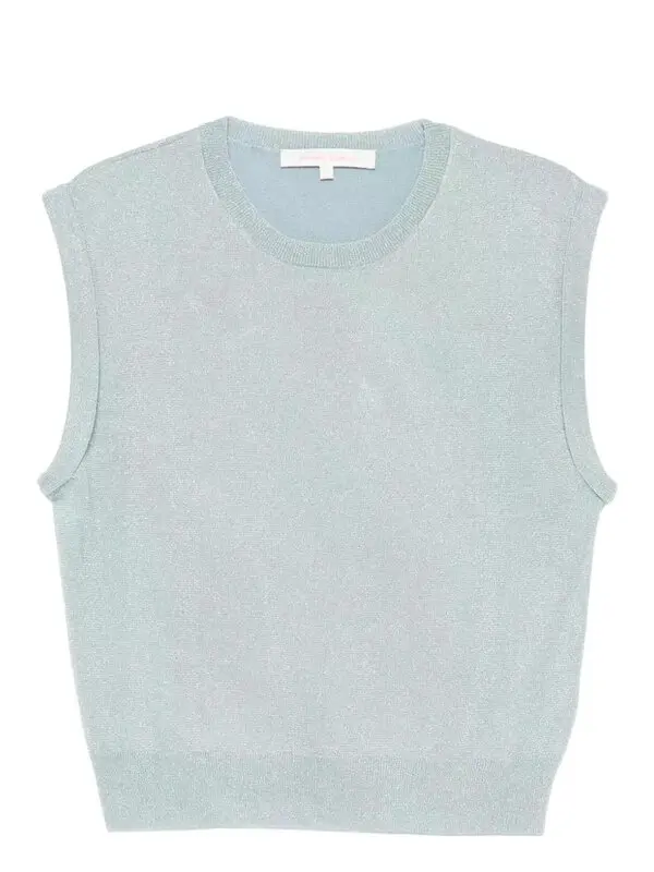 ABSOLUT CASHMERE Sleeveless Top - Blue