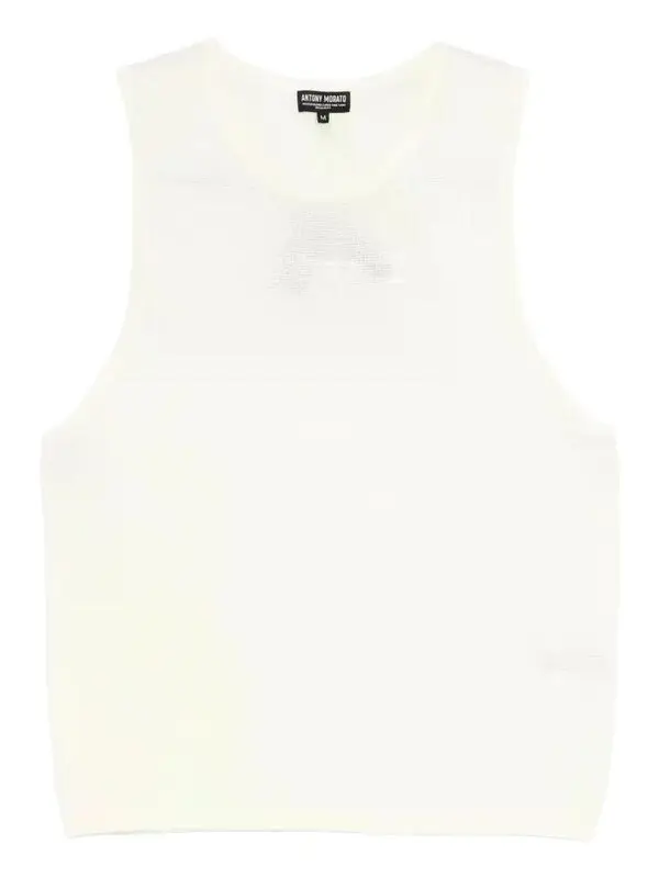 ANTONY MORATO Sleeveless Knit Vest - Neutrals