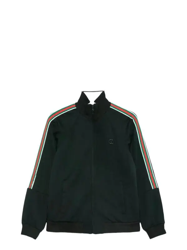 Gucci Logo-embroidered Sweatshirt - Green