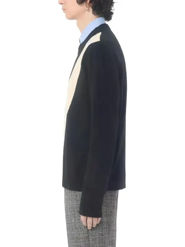 Valentino Garavani Wool Long-sleeve Sweater - Black