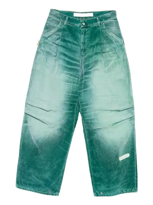 PDF Belt-loops Trousers - Green