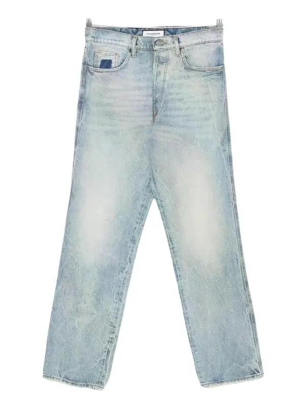NUMERI Belt-loops Jeans - Blue