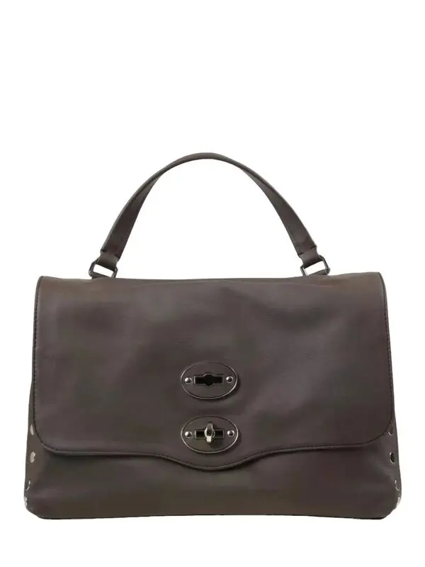 ZANELLATO Small Postina Twist-lock Tote - Brown