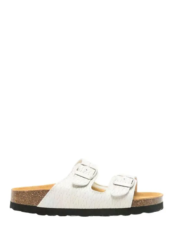 Woolrich Buckle-strap Sandals - White