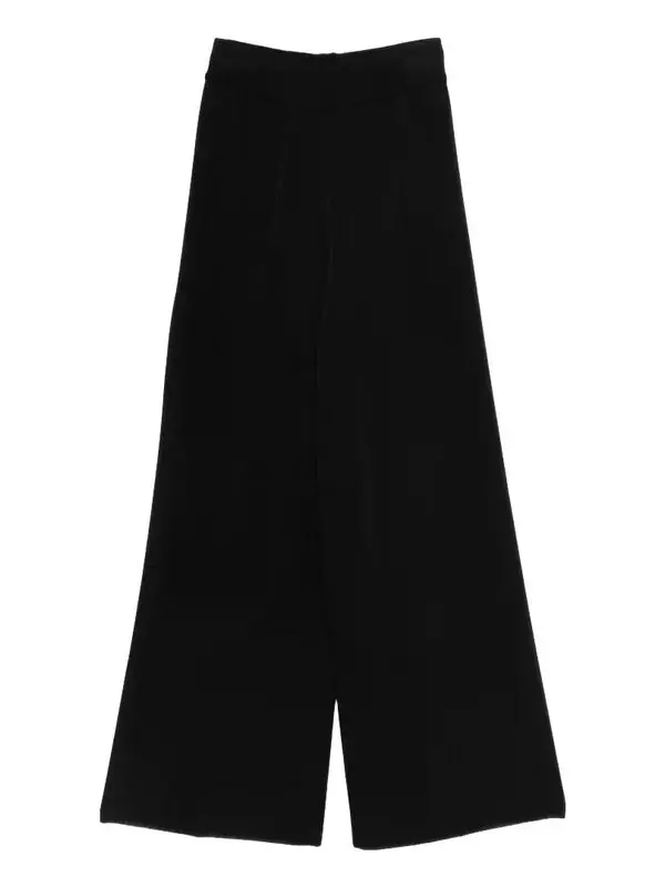 NEERA Wide-leg Trousers - Black