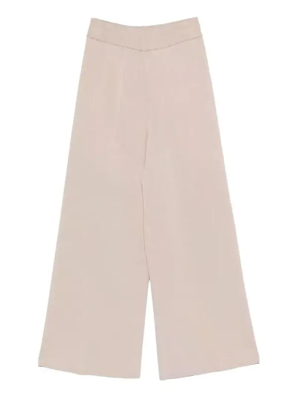 NEERA Wide-leg Trousers - Neutrals