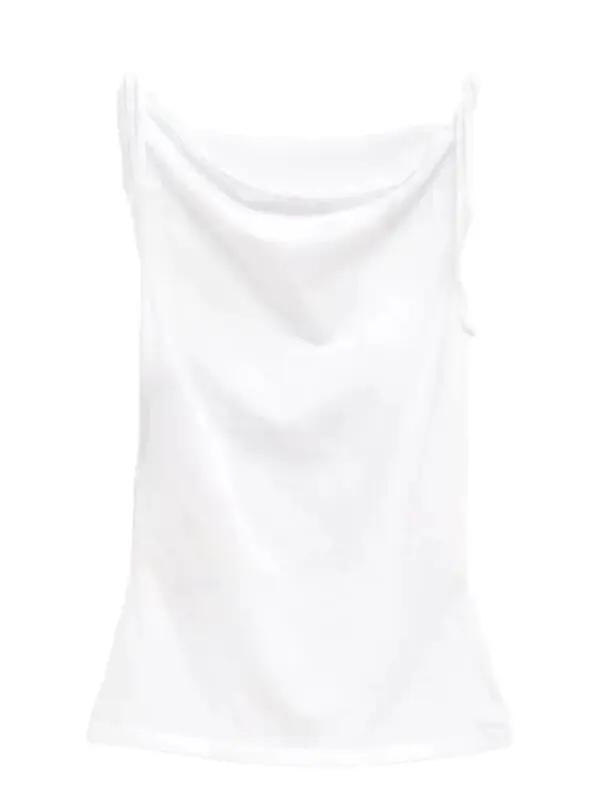 Paloma Wool Knot Sleeveless Top - White