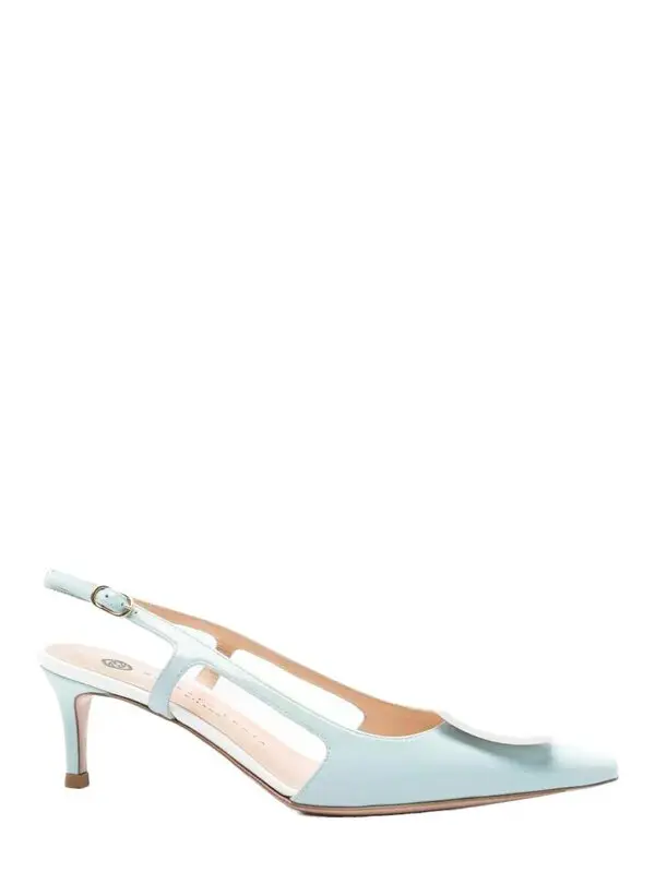 Roberto Festa Kimera Square-toe Pumps - Blue