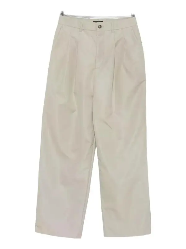 Wardrobe.NYC Pleated Trousers - Grey