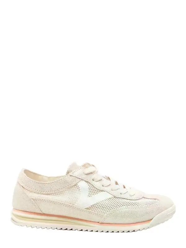 Victoria Beckham Saturn Perforated Sneakers - Gold