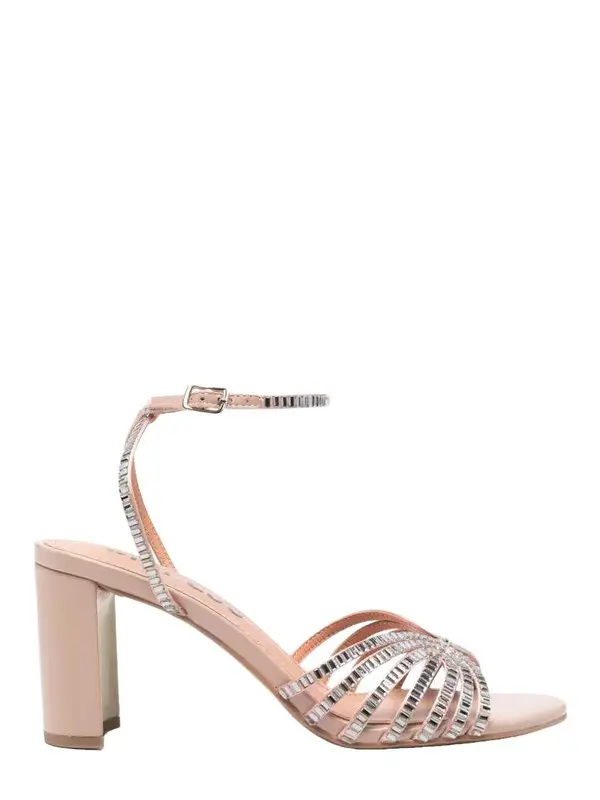 BIBI LOU Serabi Embellished Strap Sandals - Neutrals