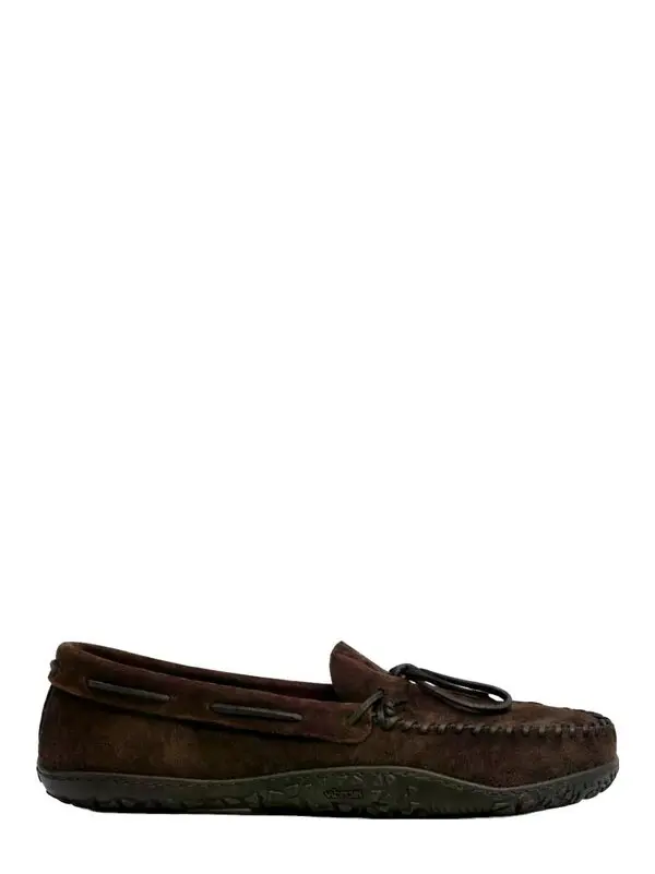 BUTTERO® Suede Boat Shoes - Brown