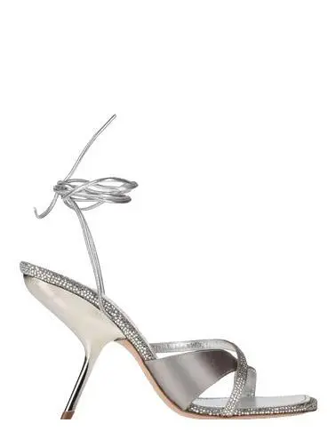 FERRAGAMO Kidskin Sandals - Silver