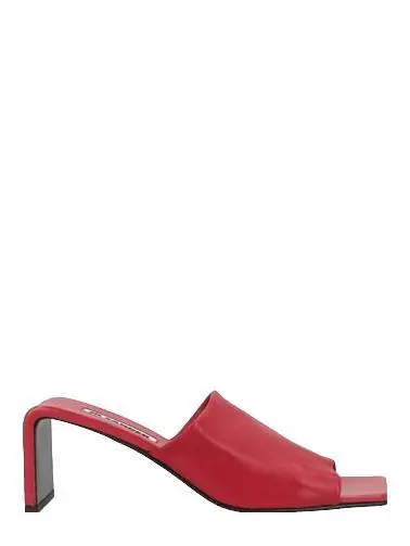 JIL SANDER Sandals - Red