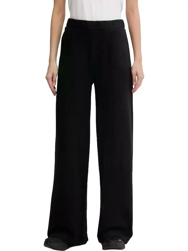 Guess Wide-leg Track Pants - Black