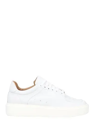 TESTONI Low-top Leather Sneakers - White