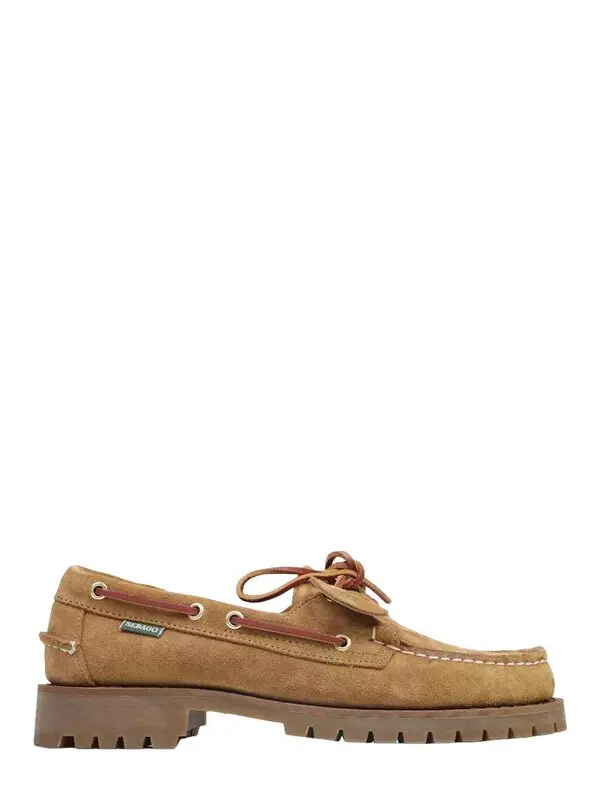 SEBAGO Lace-up Lug-sole Loafers - Neutrals